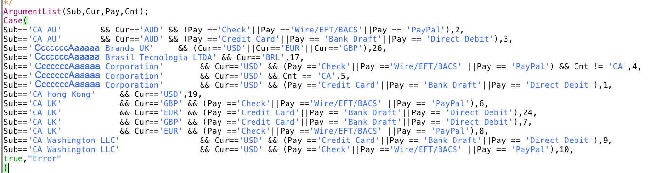 Run the next operations conditionally using operation chains in Jitterbit Design Studio
